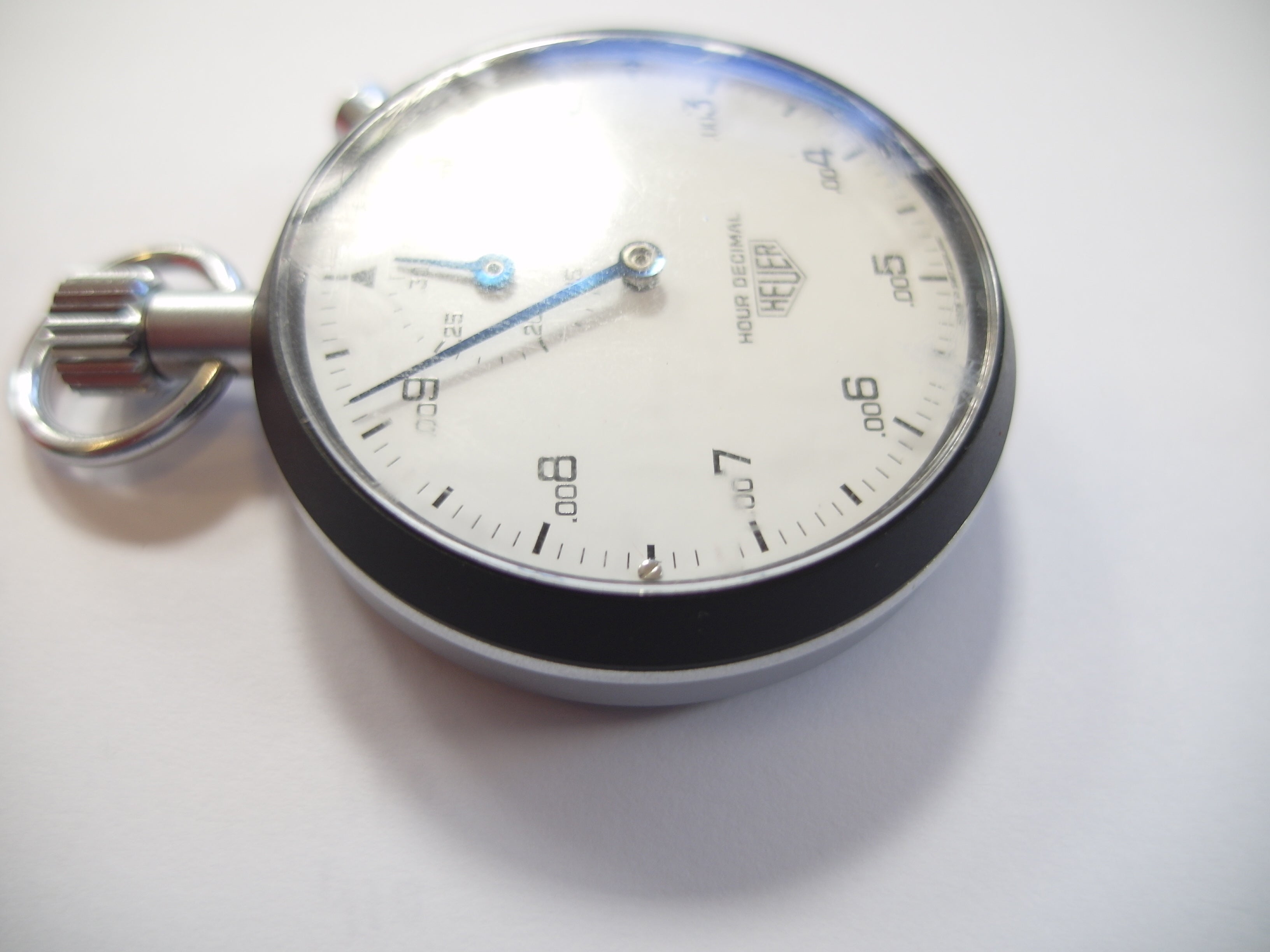 Heuer Hour Decimal cal. 7700 Box Papers stopwatch timer ref 918 ...