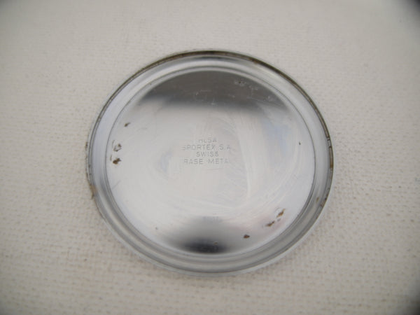 Heuer Trackmate 1/5 Stop watch 60 sec. 30 min. cal 411 HLSA VTGwatch ...