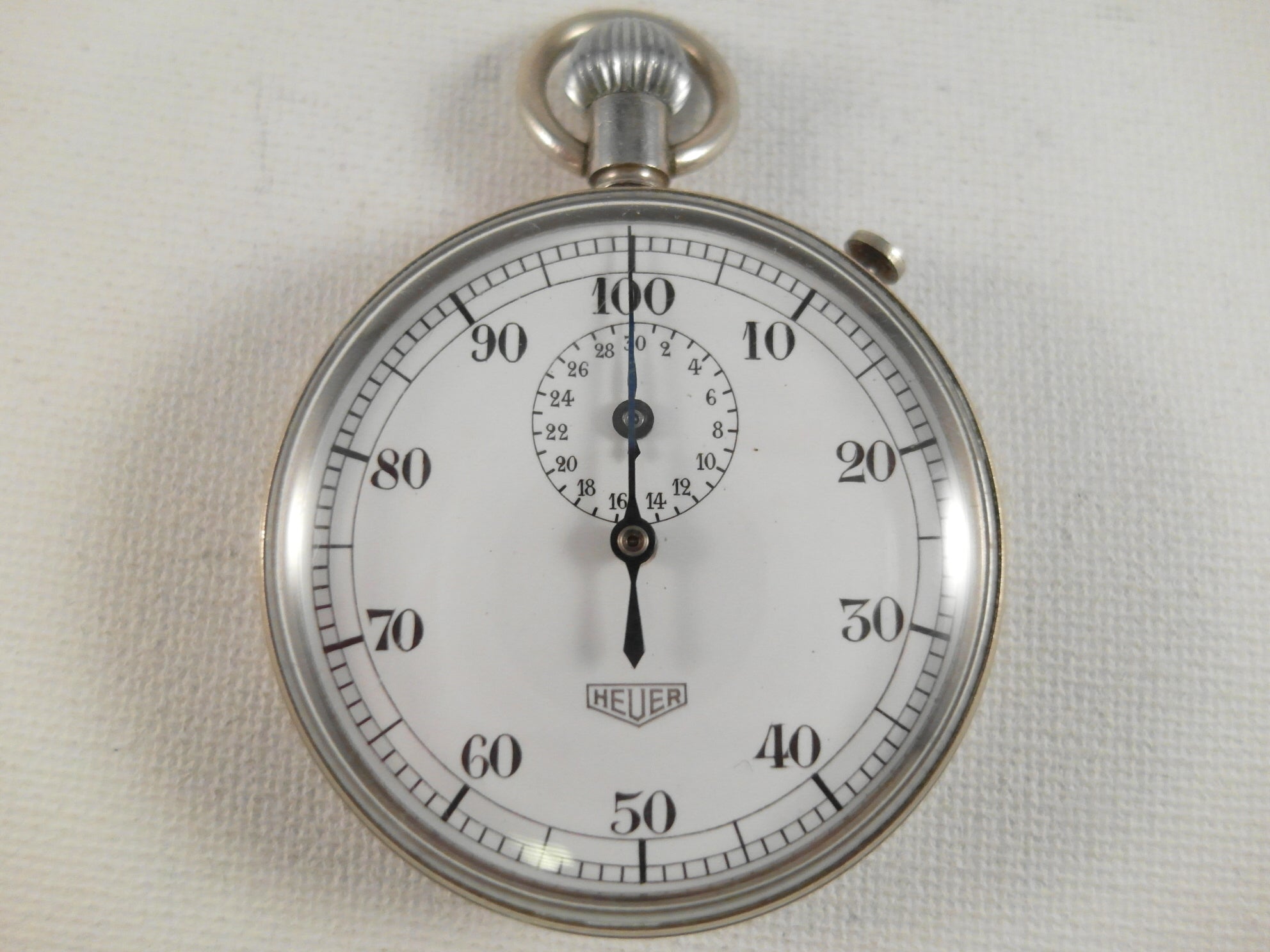 Heuer stopwatch vintage stop watch, runs perfect VTGwatch offer Swiss ...