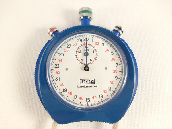 Leonidas Heuer Trackmaster stop watch stopwatch with box VTGwatch offer ...