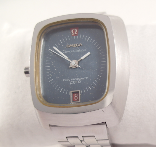 Omega Constellation RARE stardust dial Electroquartz f8192 196005 ...